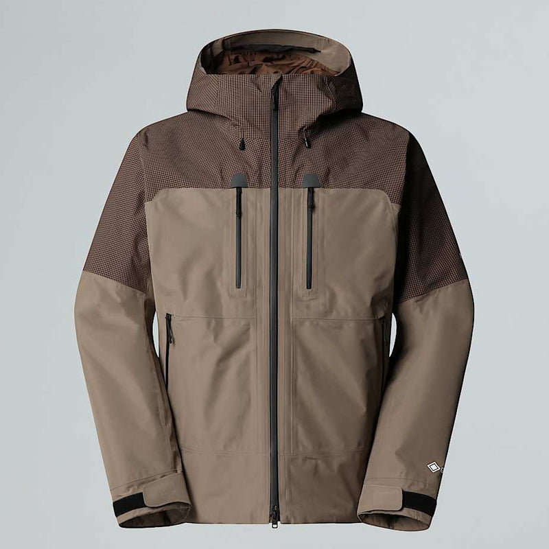The North Face Hike Devils Thumb Insulated Gore-tex® Jacket Mocha Brown ...